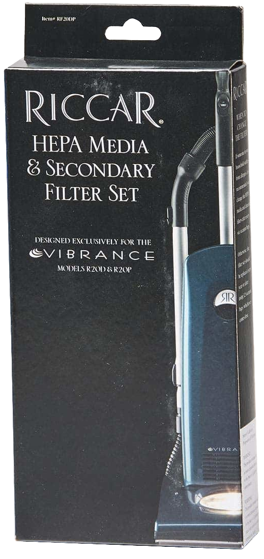 Riccar R20D, R20P HEPA Media Filter Set RF20DP – Evans Vacuum